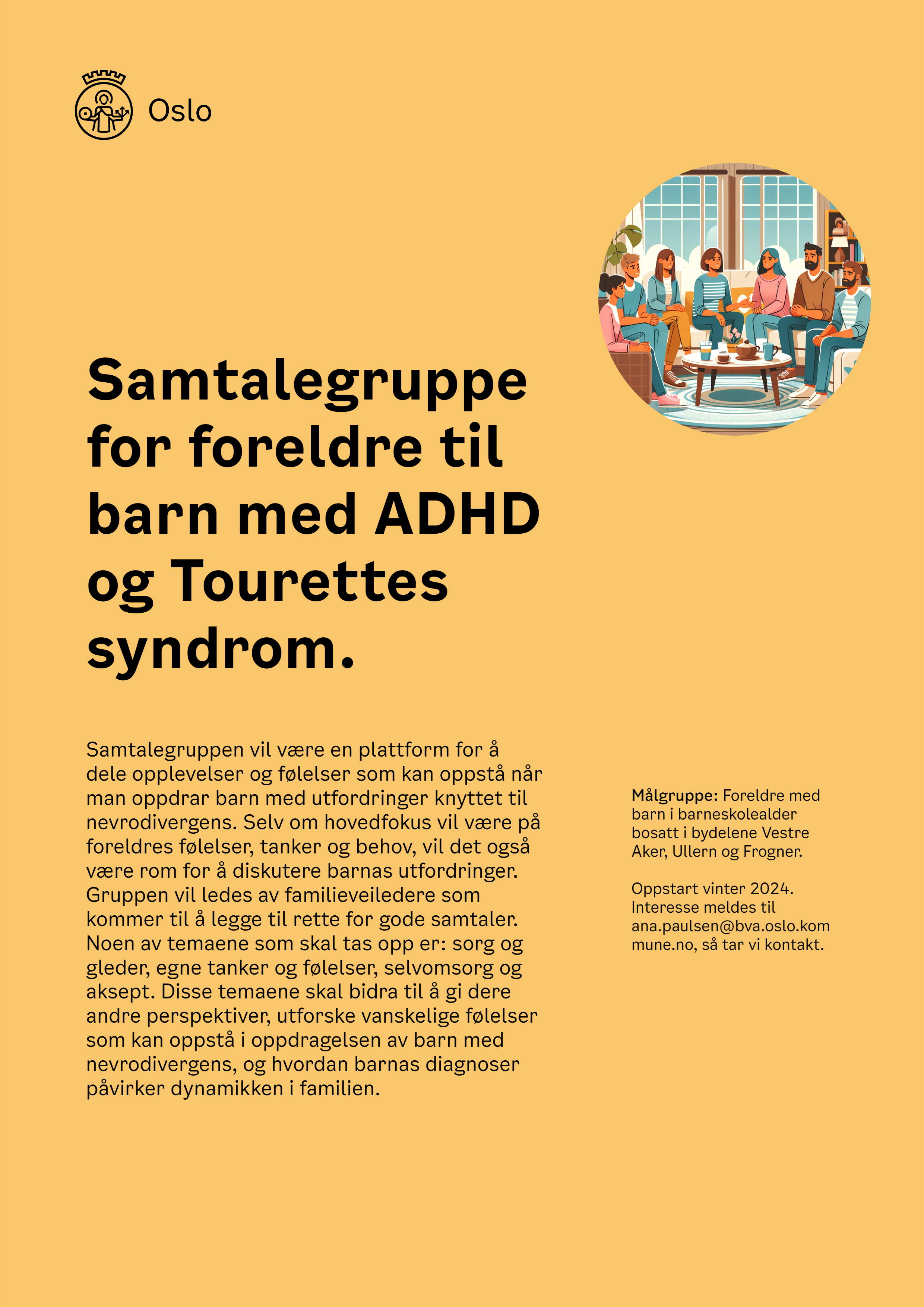 Barn med ADHD/Tourettes syndrom